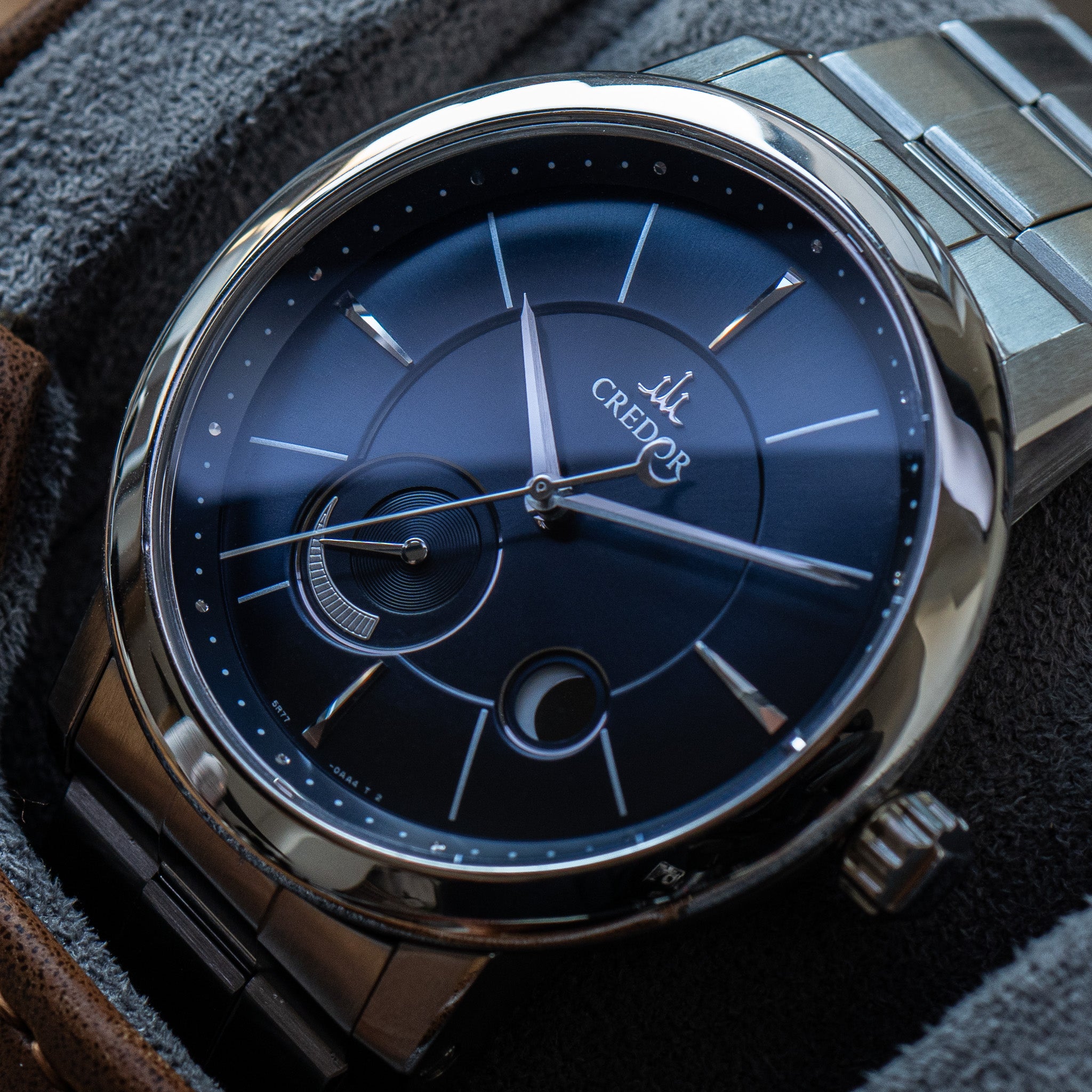 Seiko Credor GCLL999 Spring Drive Moonphase – Provenance Watches